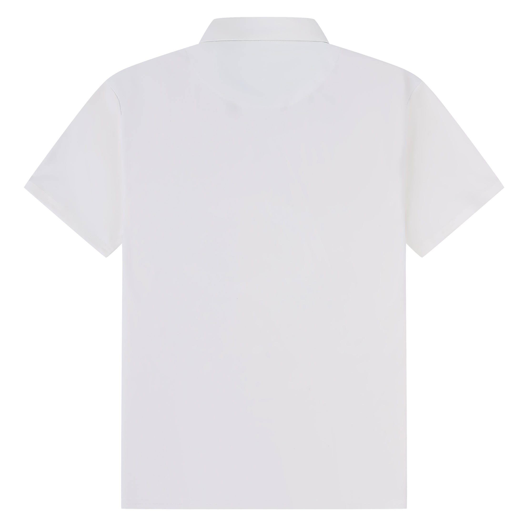 Half Zip Performance Polos (White) – Tom Baine