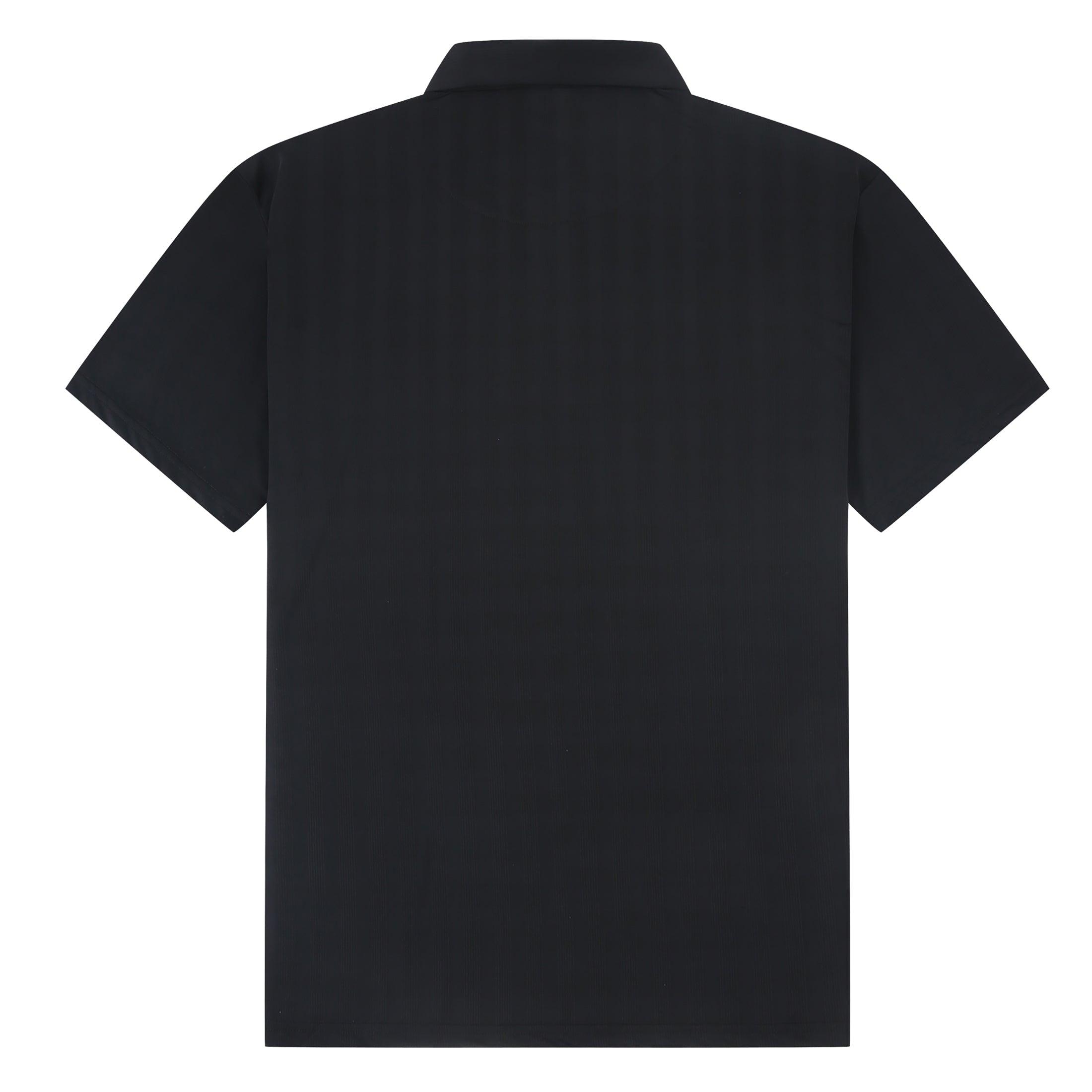 Classic Textured Performance Polo (BLACK) – Tom Baine