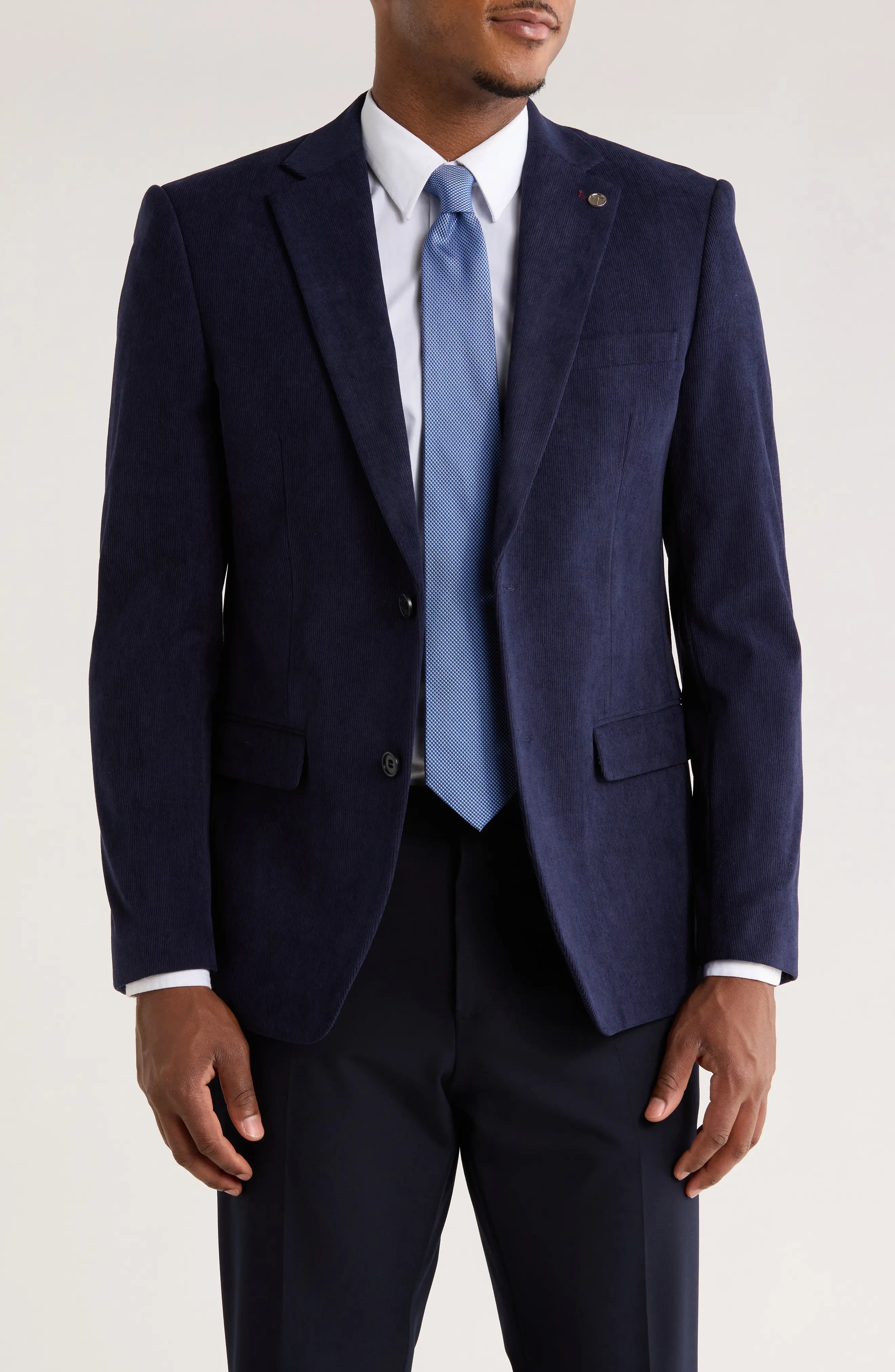 Tom Baine Corduroy Flat Pocket Sport Coat